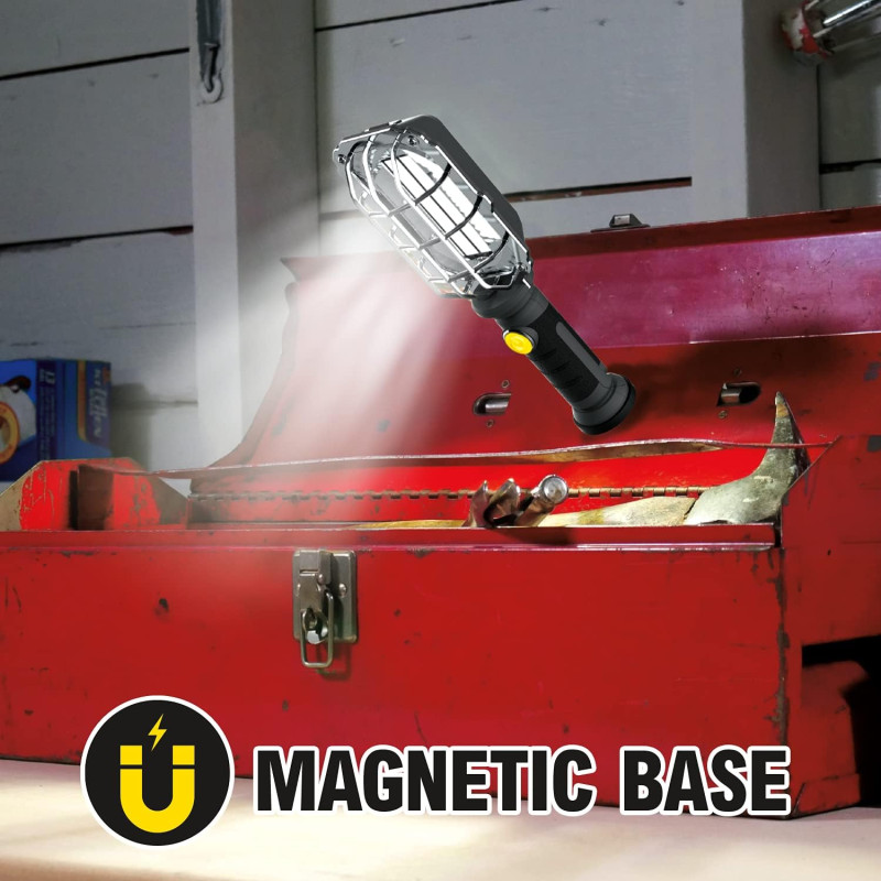 Ontel Handy Brite Lampara de trabajo Luz LED 1000 Lm recargable con ...